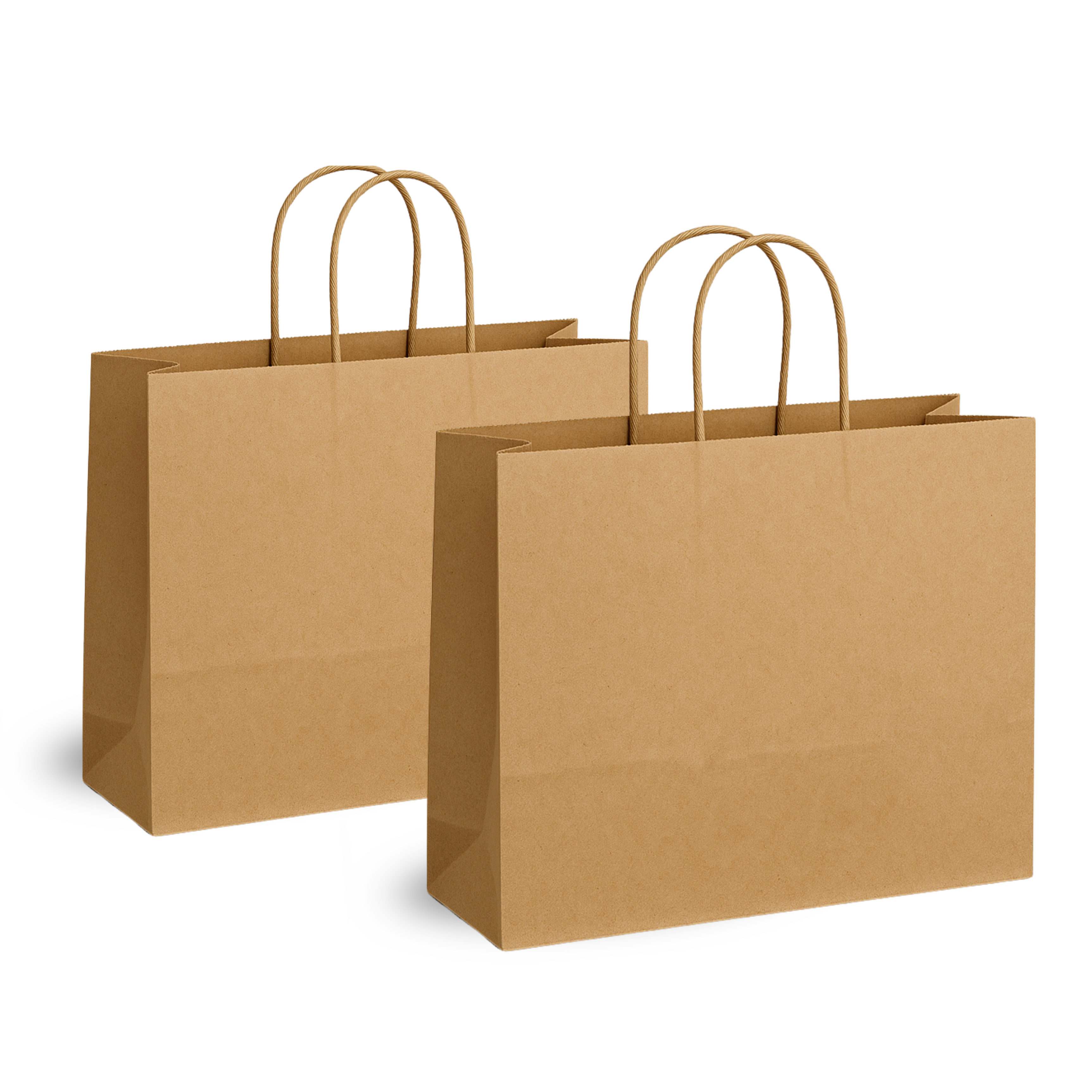 Kraft Paper Bags in Bulk - Fashion Size - 250pcs per Box – Eco Bag Plus