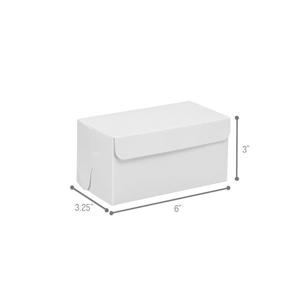 White Bakery Boxes (Various Sizes) – Eco Bag Plus